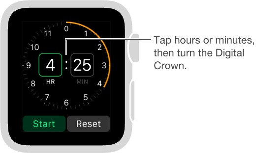 Use A Timer Apple Watch Help